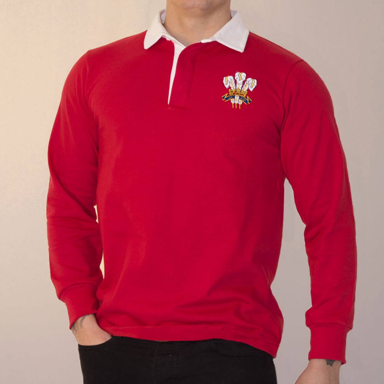 Wales Vintage Rugby Polo 1970s | Retrorugby®